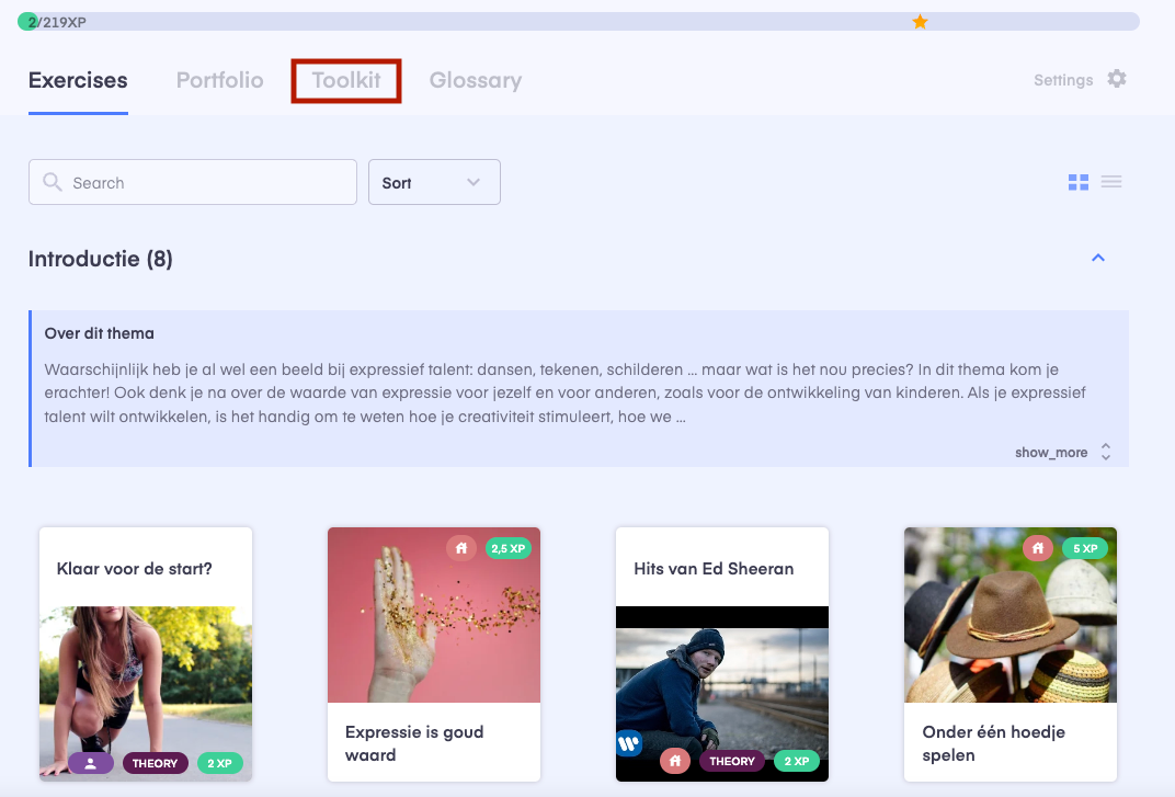 Using the toolkit and glossary - participants – All You Can Learn